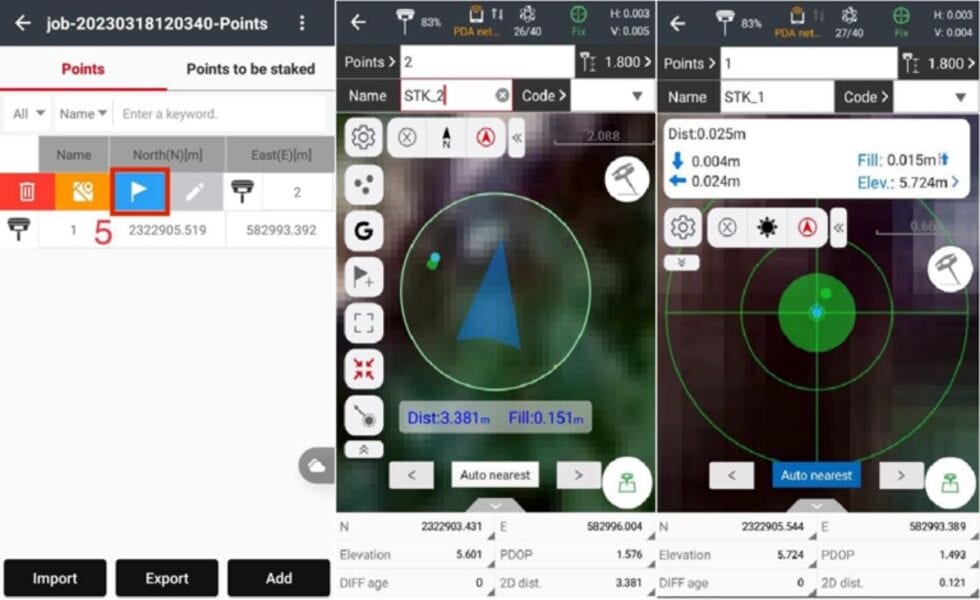 Hướng dẫn sử dụng máy RTK Geomate với phần mềm Mate Survey