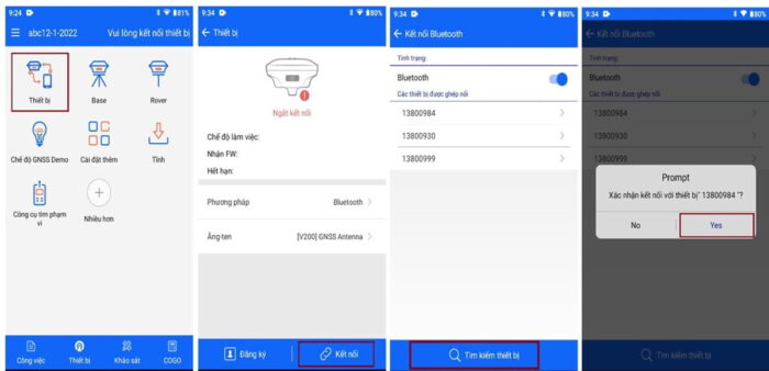 Hướng dẫn kết nối Rover với trạm Cors - Máy GPS RTK