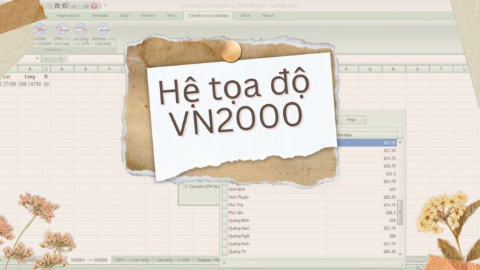 Hệ tọa độ VN2000 là gì? Vai trò và ứng dụng chi tiết