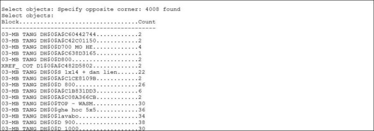 Những lệnh bóc tách khối lượng trong cad hiệu quả nhất