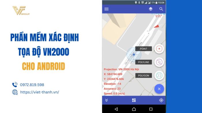 Top 3 phần mềm xác định tọa độ VN2000 cho Android chính xác