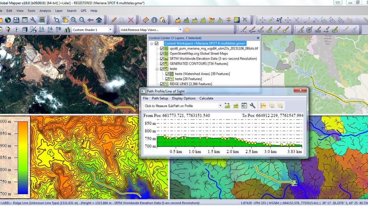 Cách chuyển file cad sang kmz bằng global mapper chính xác