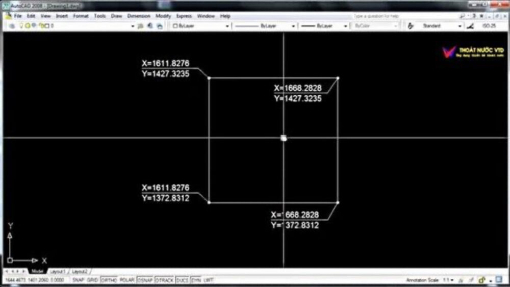 Làm thế nào để lấy tọa độ trong CAD? Hướng dẫn chi tiết