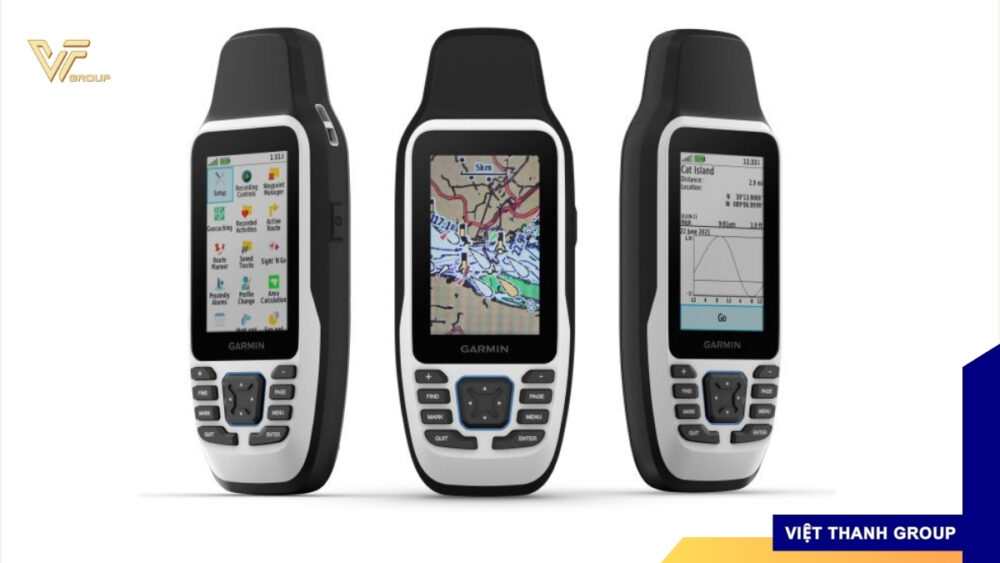 Định vị vị trí bằng máy GPS cầm tay Garmin 79S chính xác