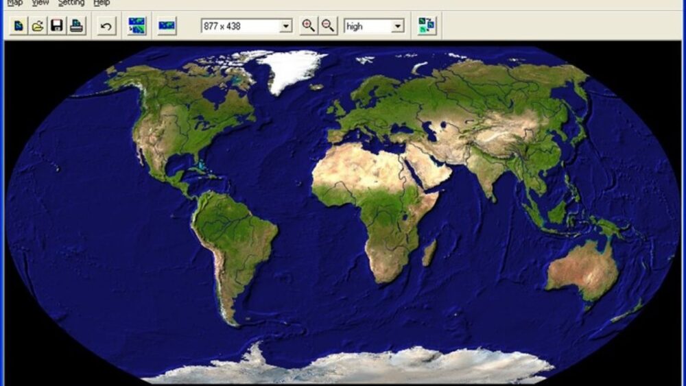 Phần mềm MapCreator Free Edition hỗ trợ biên tập bản đồ