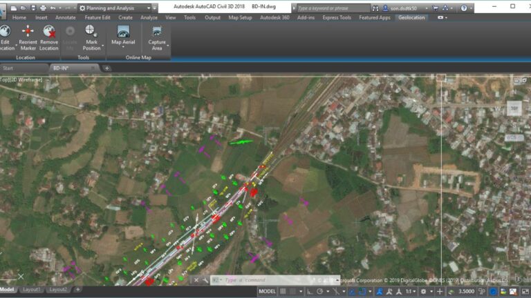 Lisp chuyển file KML và ảnh Google Earth lên AutoCAD đầy đủ