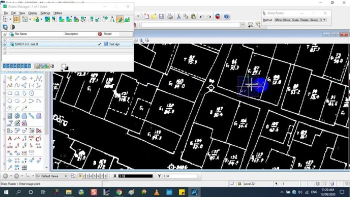 Cách ghép các mảnh bản đồ trong microstation v8i đơn giản