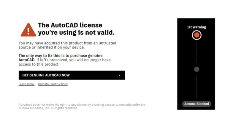 Sửa lỗi License trong AutoCAD – Hướng dẫn chi tiết