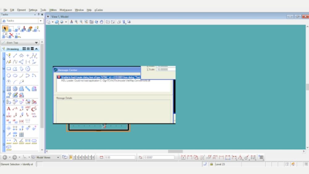 Nguyên nhân lỗi không sửa được text trong Microstation v8i