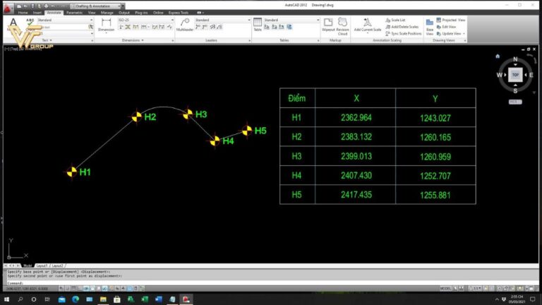 Hướng dẫn chi tiết cách xuất tọa độ đường Polyline trong Cad