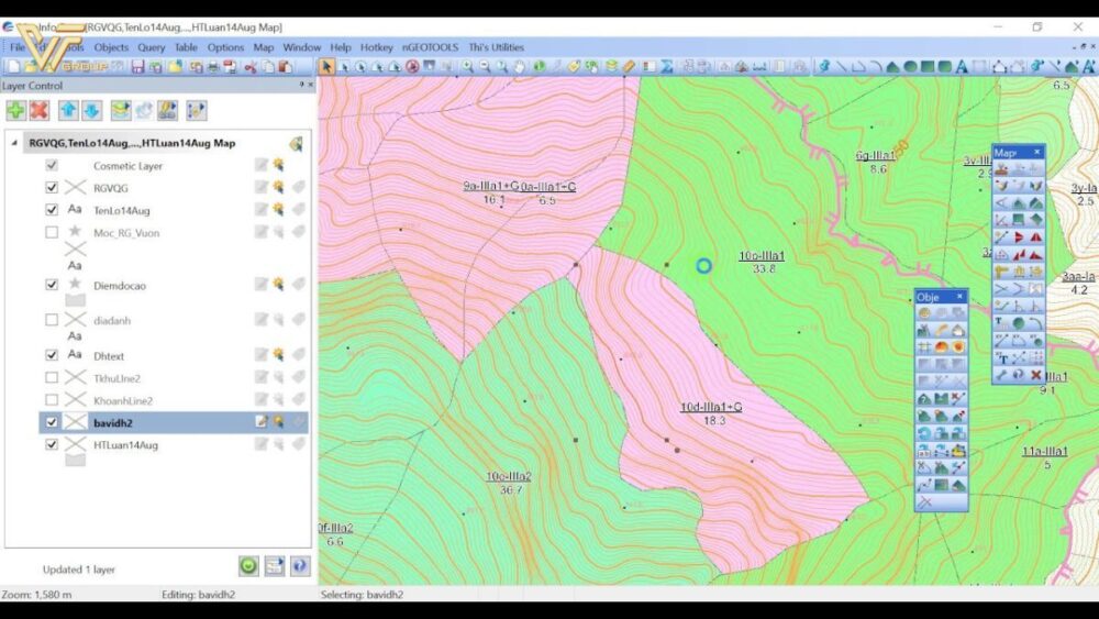 Tool tạo chú giải tự động trong mapinfo – Hướng dẫn chi tiết