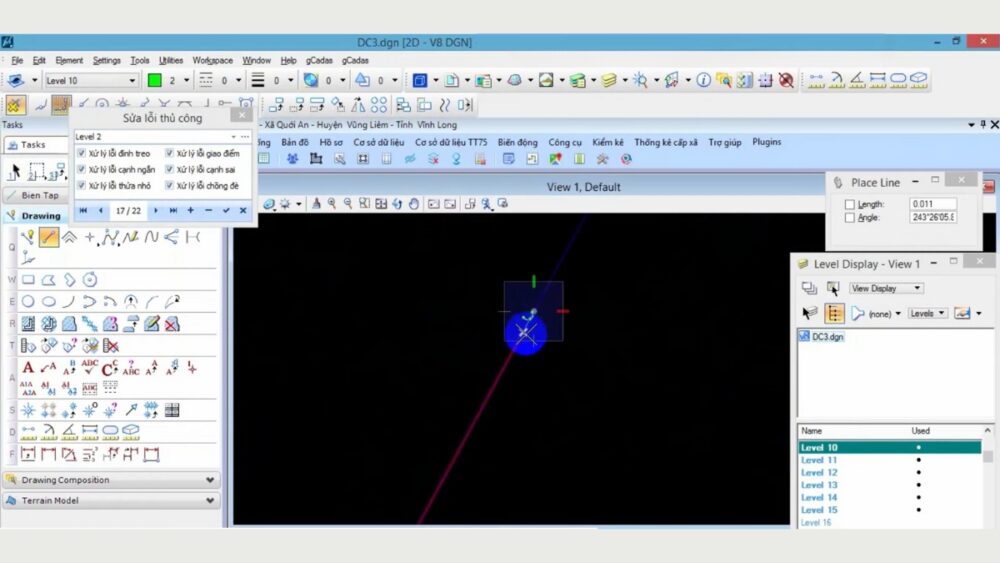 Lỗi tạo vùng trong MicroStation: 5 Nguyên nhân và cách khắc phục